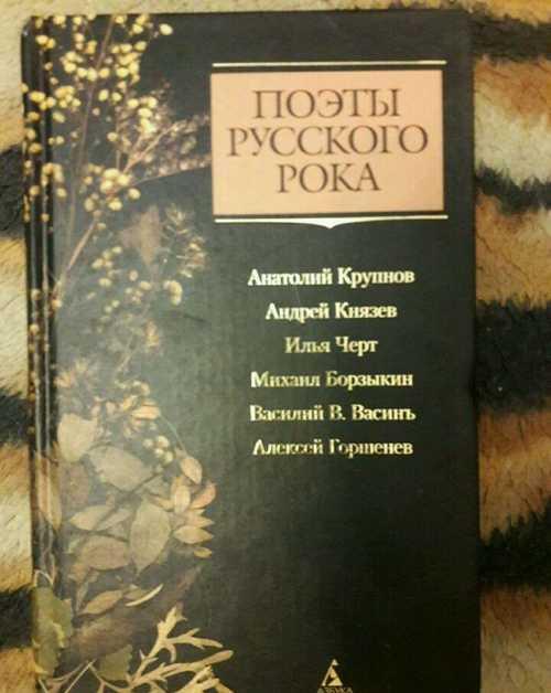 Книга Поэты русского рока