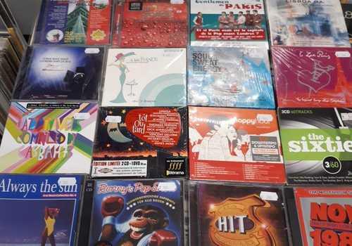 Фирменные компакт диски с музыкой- сборники