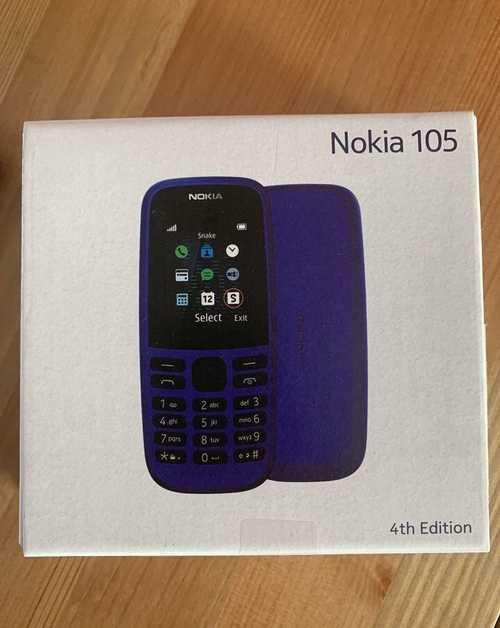 Мобильный телефон nokia 105 SS TA-1203, черный