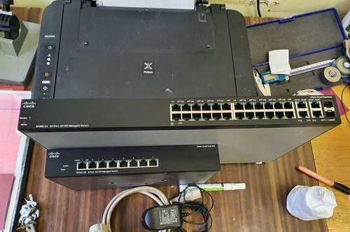 Коммутатор Cisco SF300-24 и Cisco SF300-08