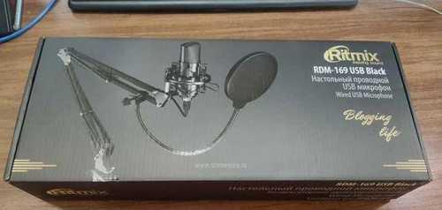 Микрофон настольный Ritmix RDM 180