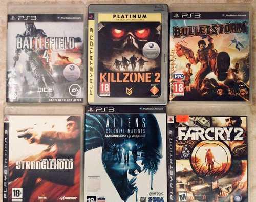 PS 3 farcry 2, aliens, battlefield 4, и другие