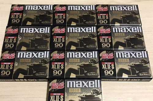 Аудиокассеты Maxell xlii-S90 новые для записи