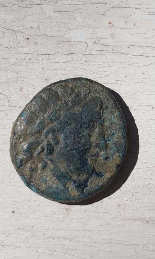 Монета древняя греция македония филипп 2