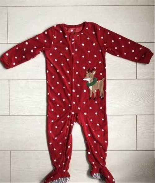 Комбинезон carters флис
