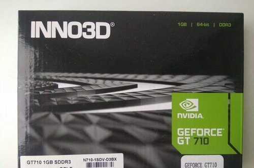 Видеокарта inno3D GeForce GT710 1Gb