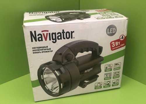 Светодиодный аккумуляторный фонарь Navigaotor