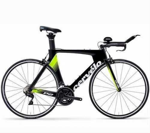 Велосипед шоссе Cervelo P2 105 WH-RS100 (Black Flu