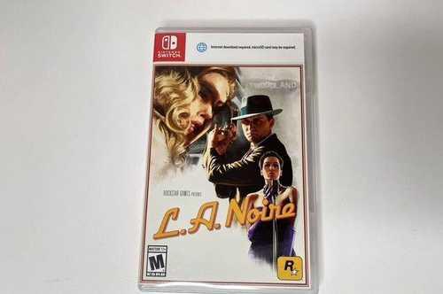 Игра на каридже L.A. Noire (LA, Nintendo Switch)