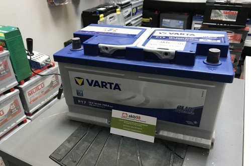 Аккумулятор бу Varta F17 80 Ah гарантия 1 год