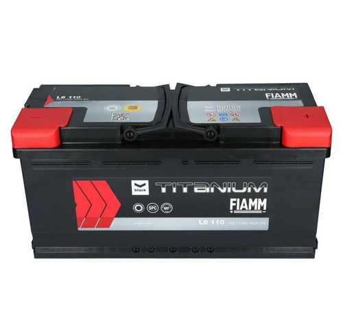 110Ач новый аккумулятор Fiamm Black 950A 110Ah