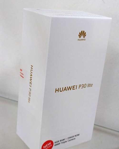 Новый Huawei P30 lite 6/256гб