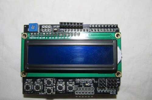 Arduino Uno R3 + SainSmart LCD Keypad