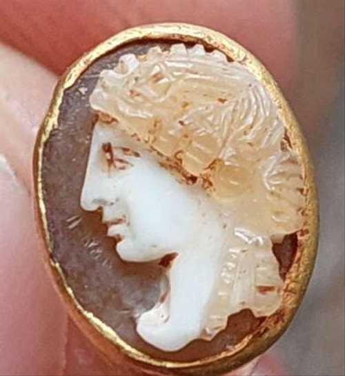 Перстень-Кольцо с изображением Римского Императора