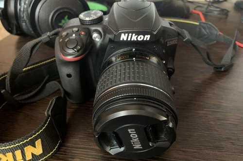 Nikon d3400 комплект 18-55 и 70-300