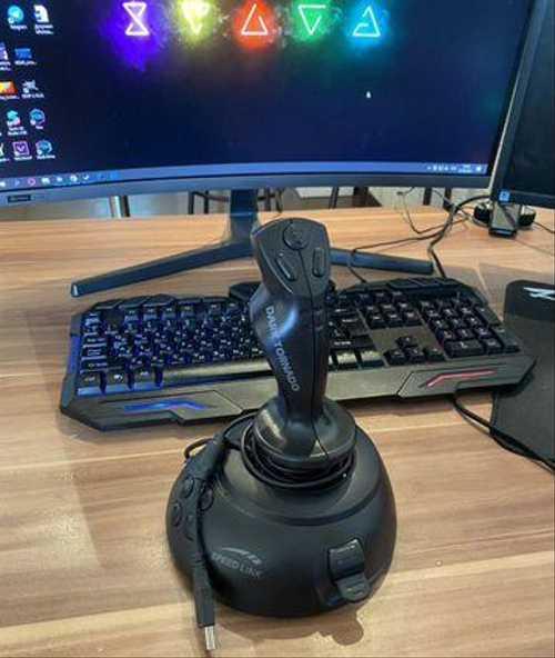 Джойстик speedlink dark tornado Flight Stick