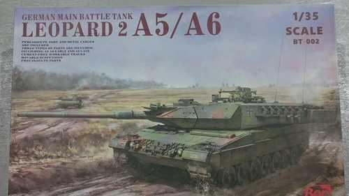 Сборная модель танка Leopard 2A5/A6 Border Model