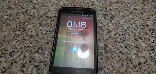 Смартфон Alcatel one touch 995 б/у