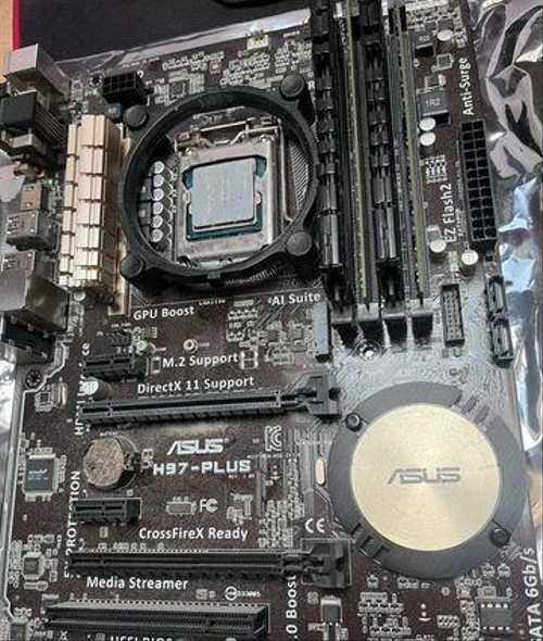 Asus H97 plus (intel 1150)