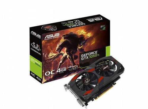 Видеокарта Asus GTX 1050Ti Cerberus OC 4Gb (Новая)