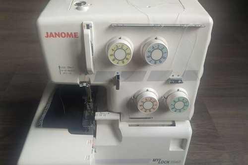 Швейная машинка оверлок Janome mylock 204D