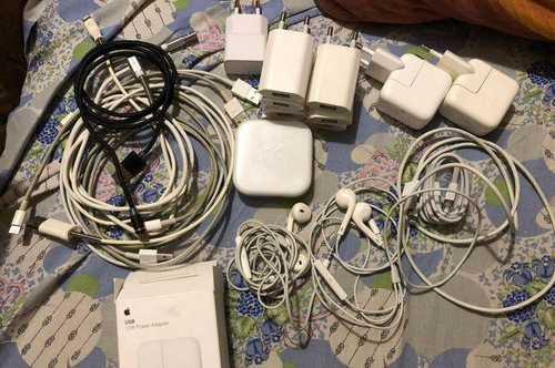 Блок питания apple lightning earpods