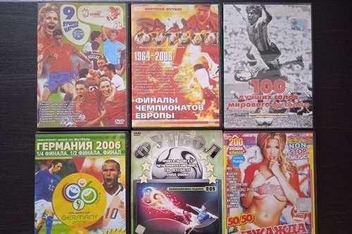 Dvd футбол 6 дисков