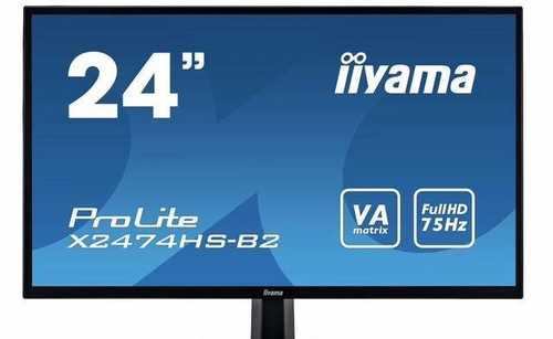 Монитор 23.6" iiyama ProLite X2474HS-B2 (торг)