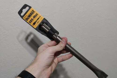 Пика зубило плоское sds max dewalt