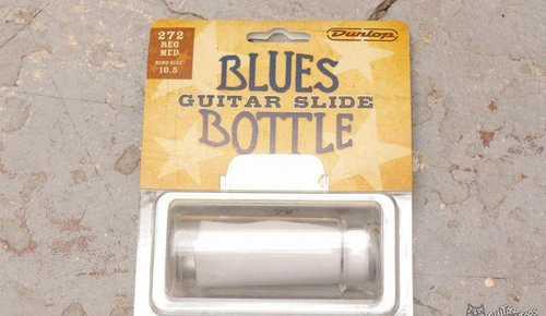 Слайд стеклянный банка Dunlop Blues Bottle, малый