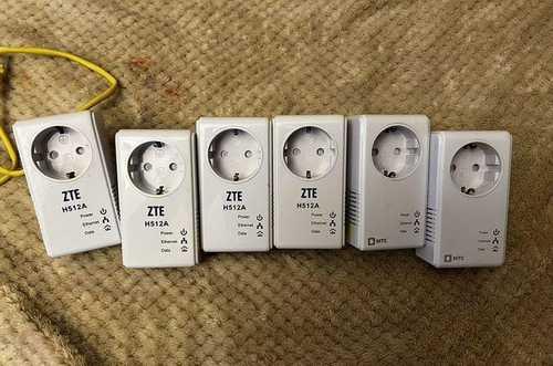 Plc адаптеры 6 штук