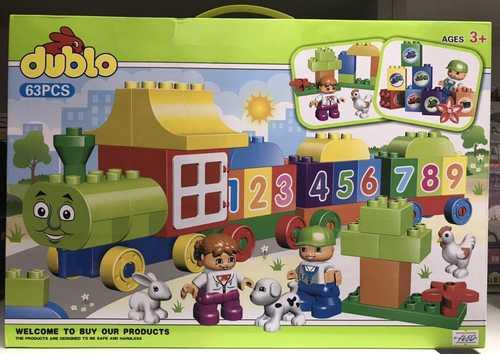 Lego duplo 63 детали