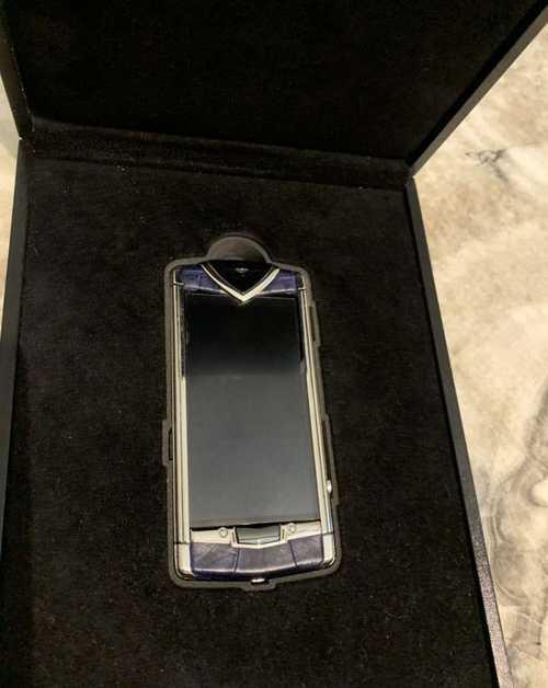 Vertu constellation t Alligator skin