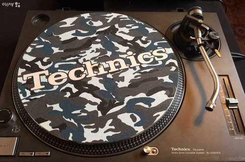 Пара виниловых проигрывателей Technics sl1210 mk2