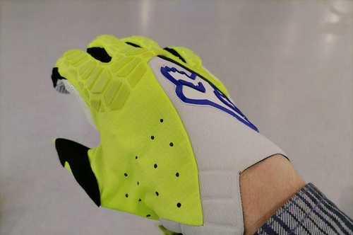 Перчатки Fox Dirtpaw race glove Flow Yellow