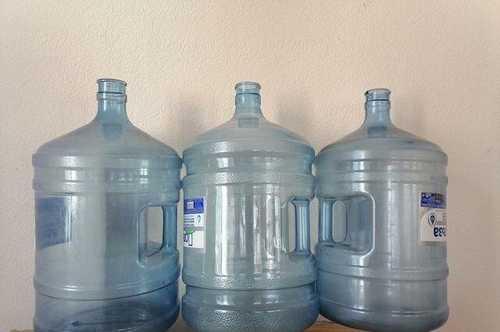 Бутыль пластиковый для воды 19 литров