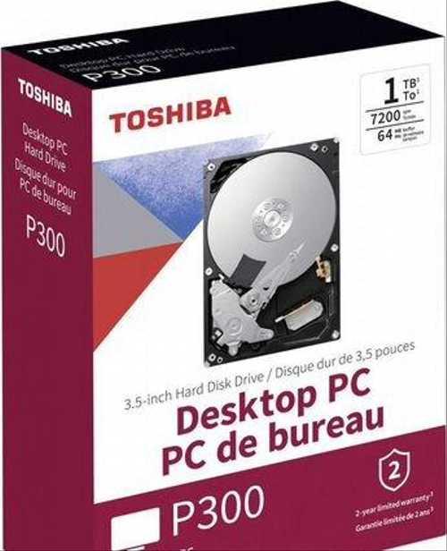 Новый жесткий диск Toshiba P300 hdwd110ezsta, 1тб