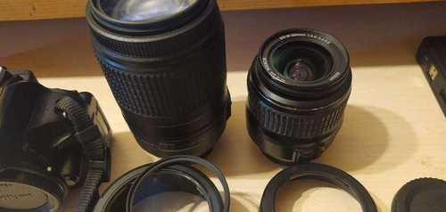 Nikon D5100, Nikkor 18-55, Nikkor 55-300