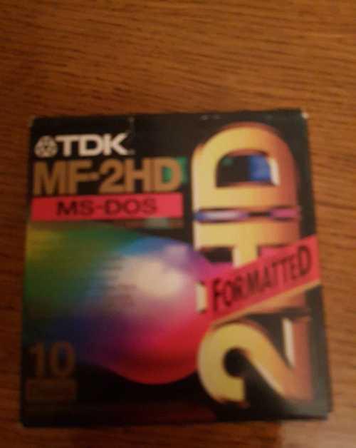 Дискеты TDK MF-2HD Новые