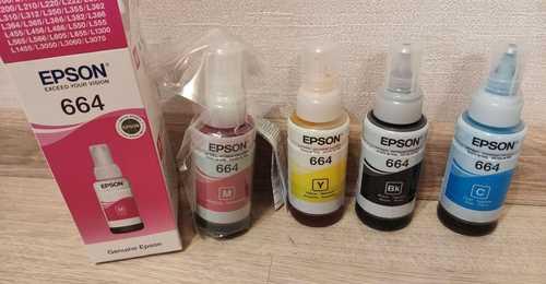 Краски для Epson 664