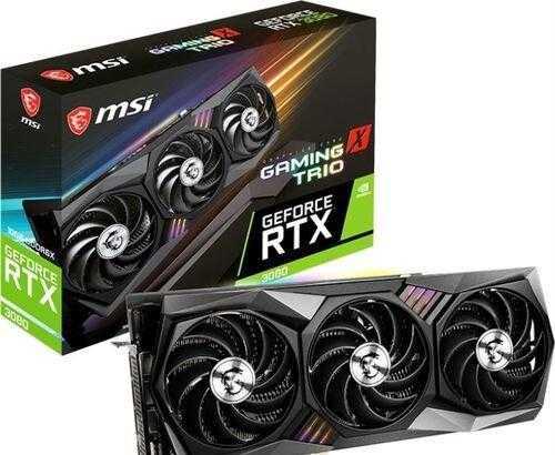 Видеокарта MSI GeForce RTX 3080 gaming trio 10GB