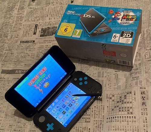New Nintendo 2DS XL Black Turquoise