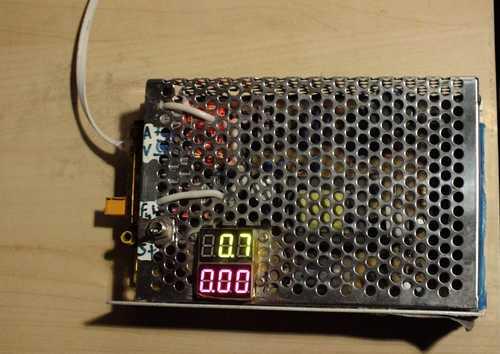 Лабораторный Блок питания 0,7-37 Вольт 80W 16x10см