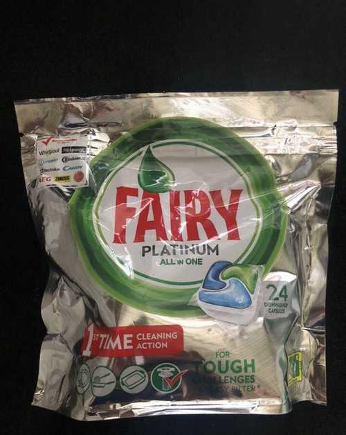Таблетки для посудомоечной машины Fairy Platinum 2