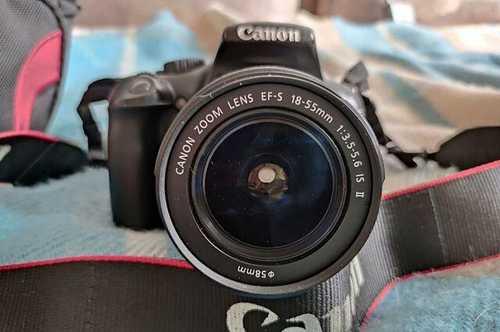 Зеркальный фотоаппарат canon eos1100D