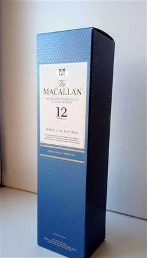 Коробка от виски Macallan