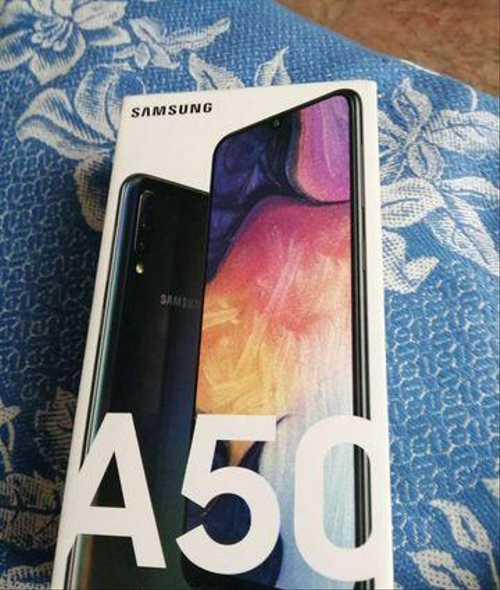 Коробка от Samsung A50 (64gb)