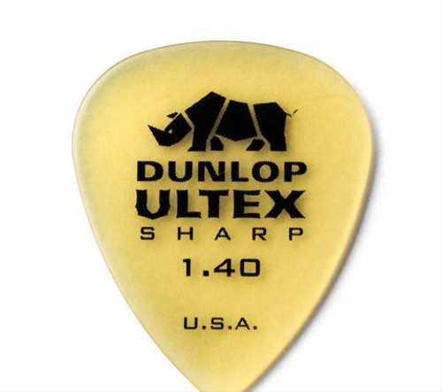 Медиатор Dunlop Ultex Sharp толщина 1.40 мм, пошту