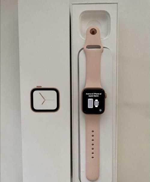 Apple watch 4 series 40mm розового цвета Gold pink