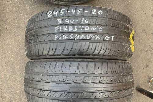 Летние шины R20 245/45 Firestone Firehawk GT Pursu